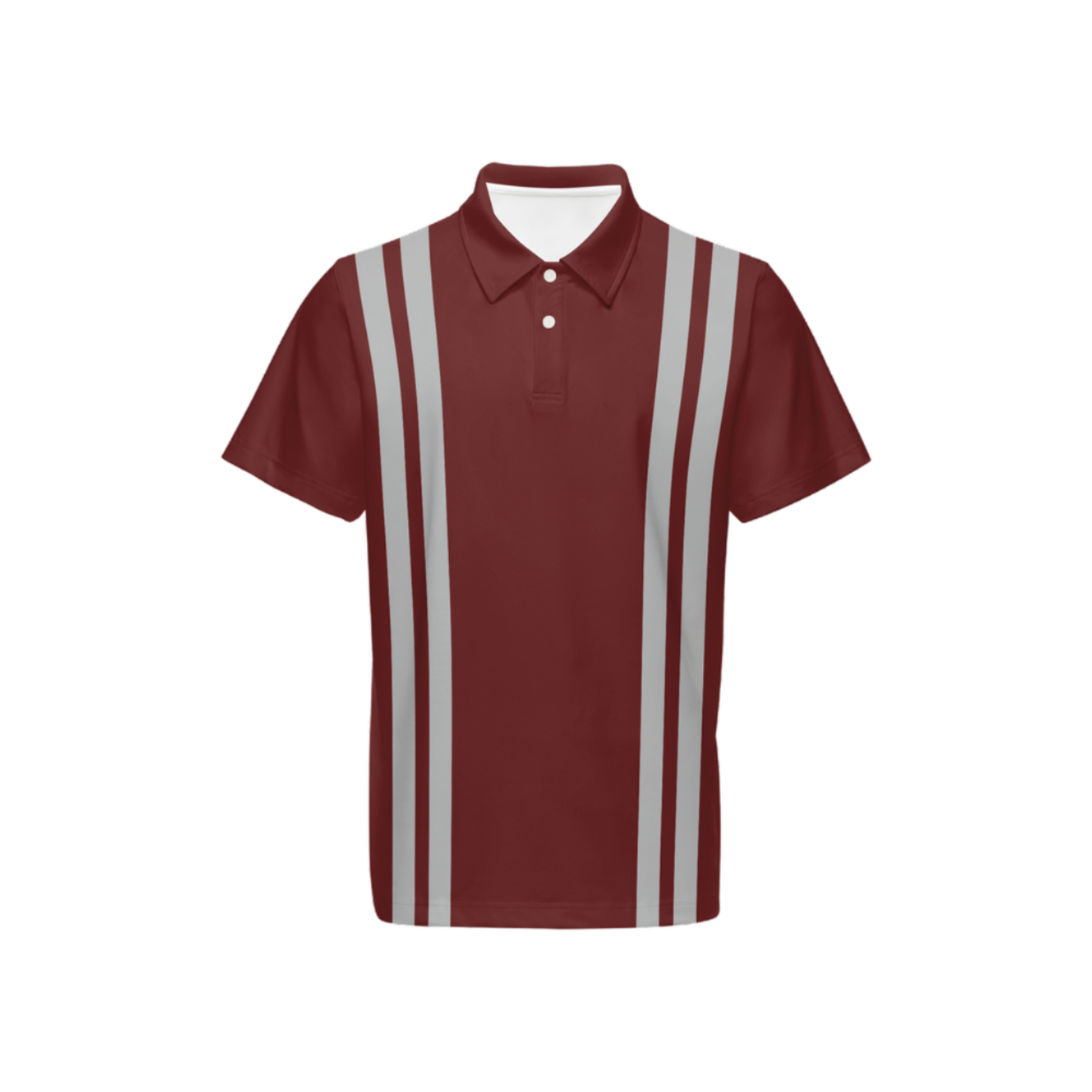 Back 9 Polo-Maroon – Retro Golf Co